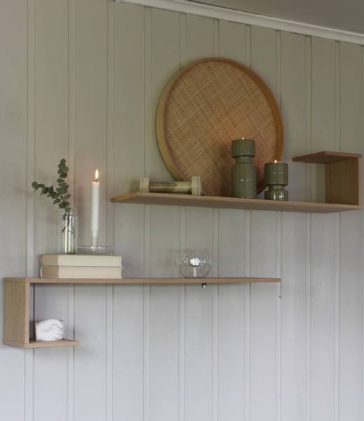 Hylle i eik Bua Dekor